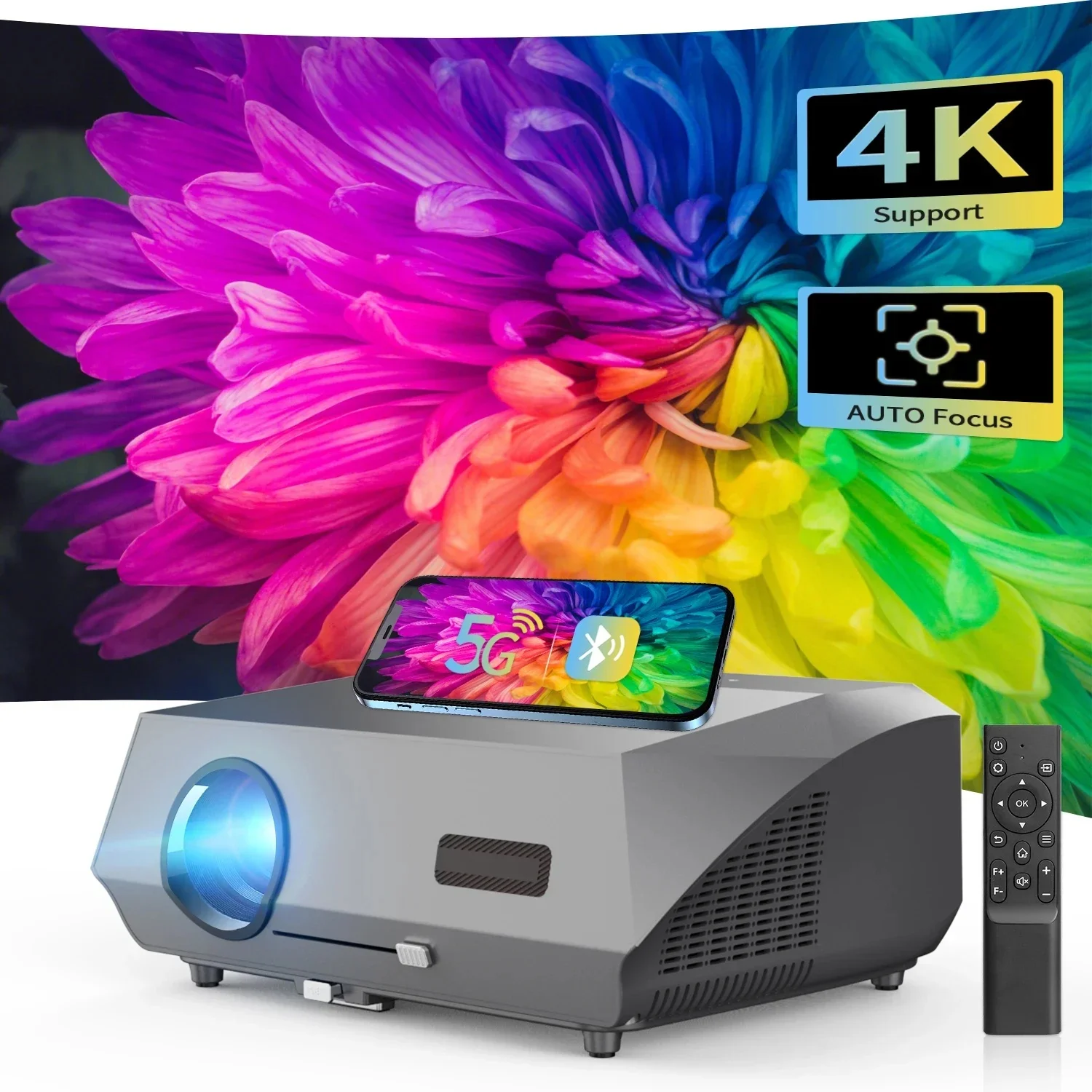Proyector-for-Movie-Full-HD-4K-Beam-Projector-PK-DLP-1920x1080P-Android ...
