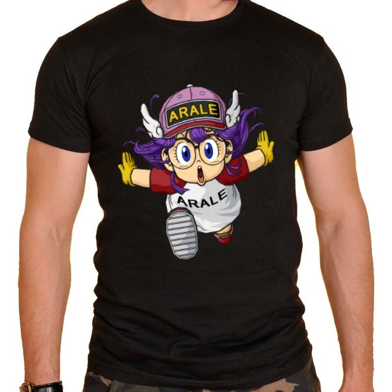 ARALE-Classic-Sweet-Girls-Man-Cotton-T-Shirt-Dr-Slump-Norimaki-Arare ...