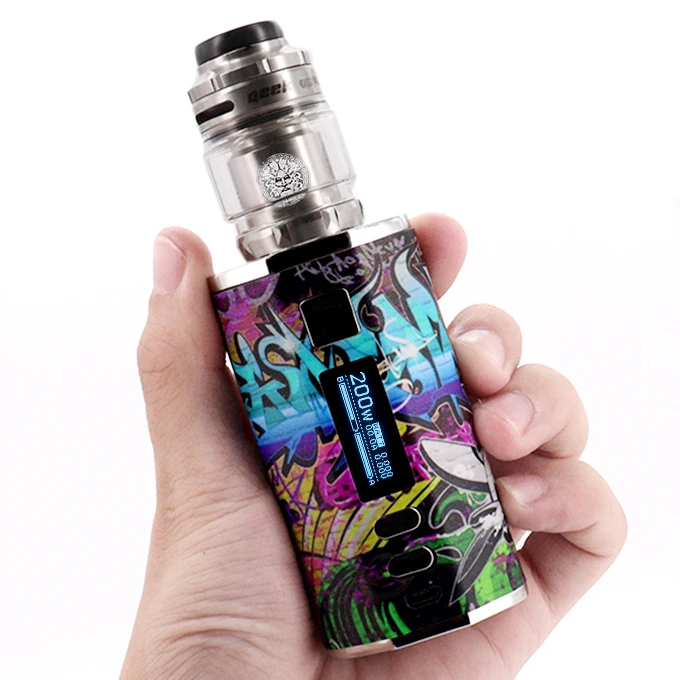 E-Cigarette-Smoke-Vape-200w-Box-Mod-2200mah-Battery-with-Zeus-X-Mesh ...