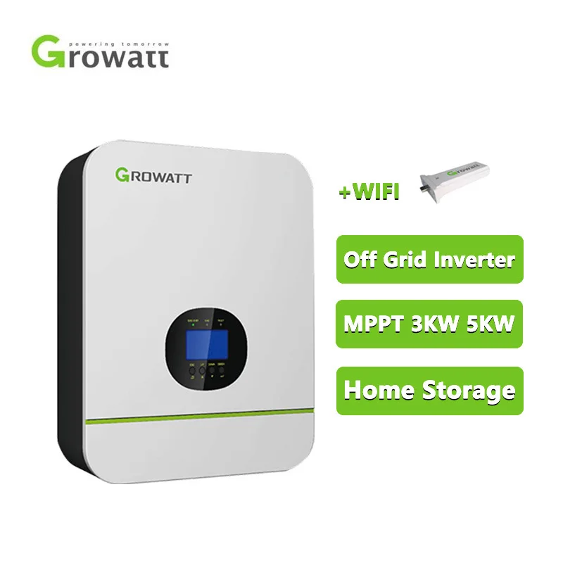 Growatt-inversor-Solar-de-3000W-controlador-de-carga-MPPT-integrado-sin ...