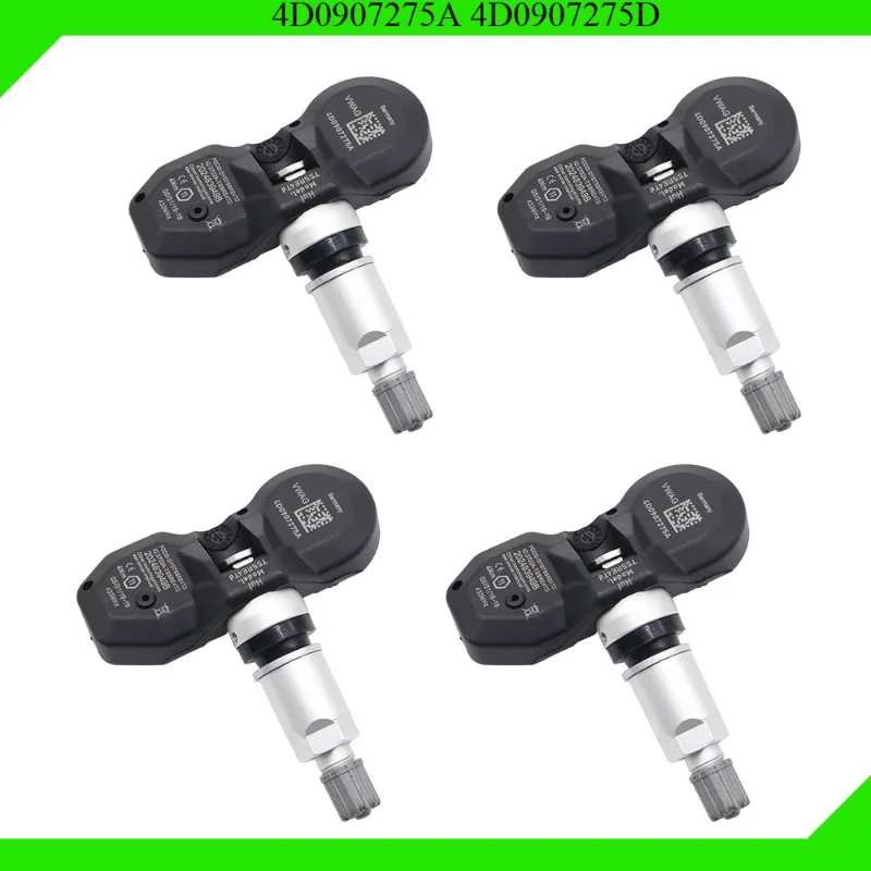 4PCS 4D0907275A 4D0907275D TPMS Sensor For Audi A8 D3 4E Audi S8 D2 ...
