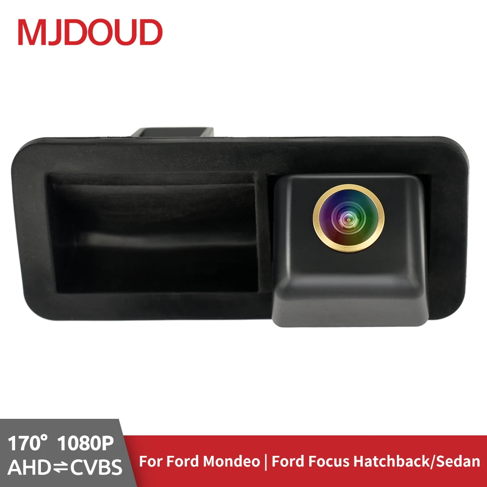 Mjdoud 170 graus ahd 1920x1080p veículo câmera de visão traseira para ...