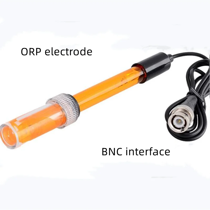 ORP redox electrode. ORP redox potentiometer probe. Laboratory ORP ...