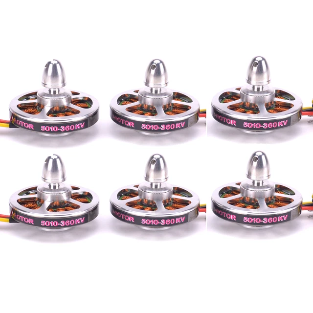 6Pcs 5010 360KV / 750kv High Torque Brushless Motors + 6Pcs Readytosky ...