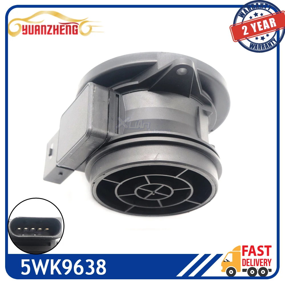5WK9638-NEW-MAF-MASS-AIR-FLOW-METER-SENSOR-For-Mercedes-Benz-W204-W211 ...