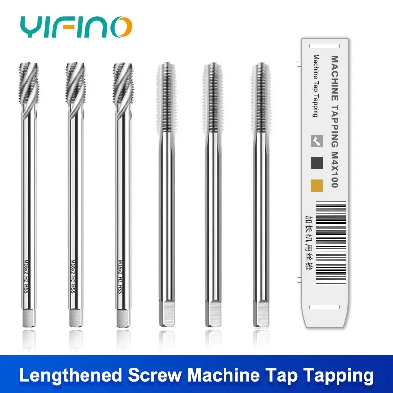 Lengthened-Screw-Machine-Tap-Tapping-Drill-Thread-Tapping-Big-Full-M2M2 ...