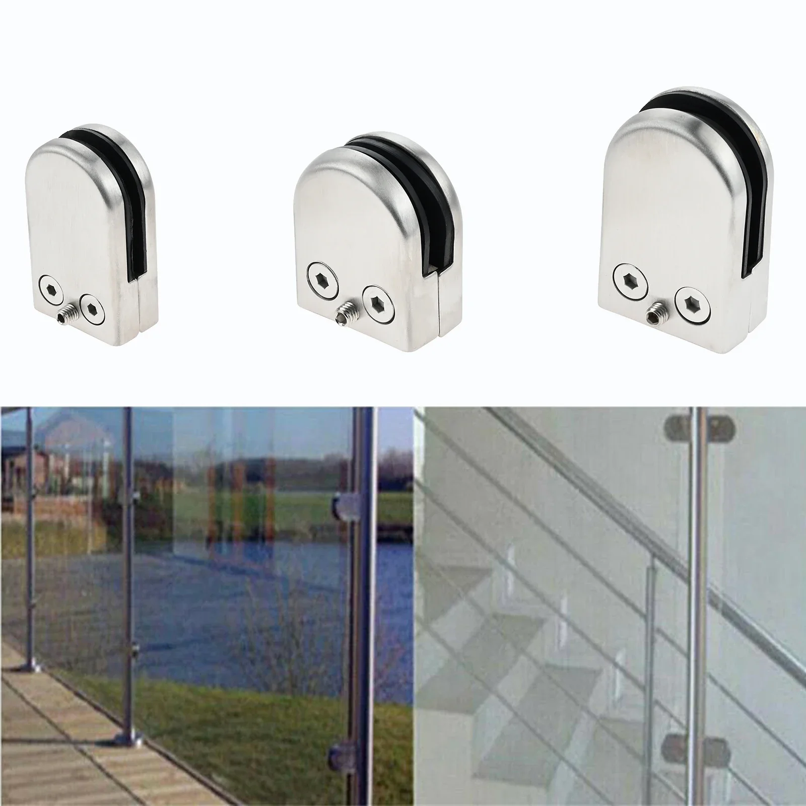 4pcs-Adjustable-Glass-Clamp-Stainless-Steel-Shelves-Support-Bracket ...