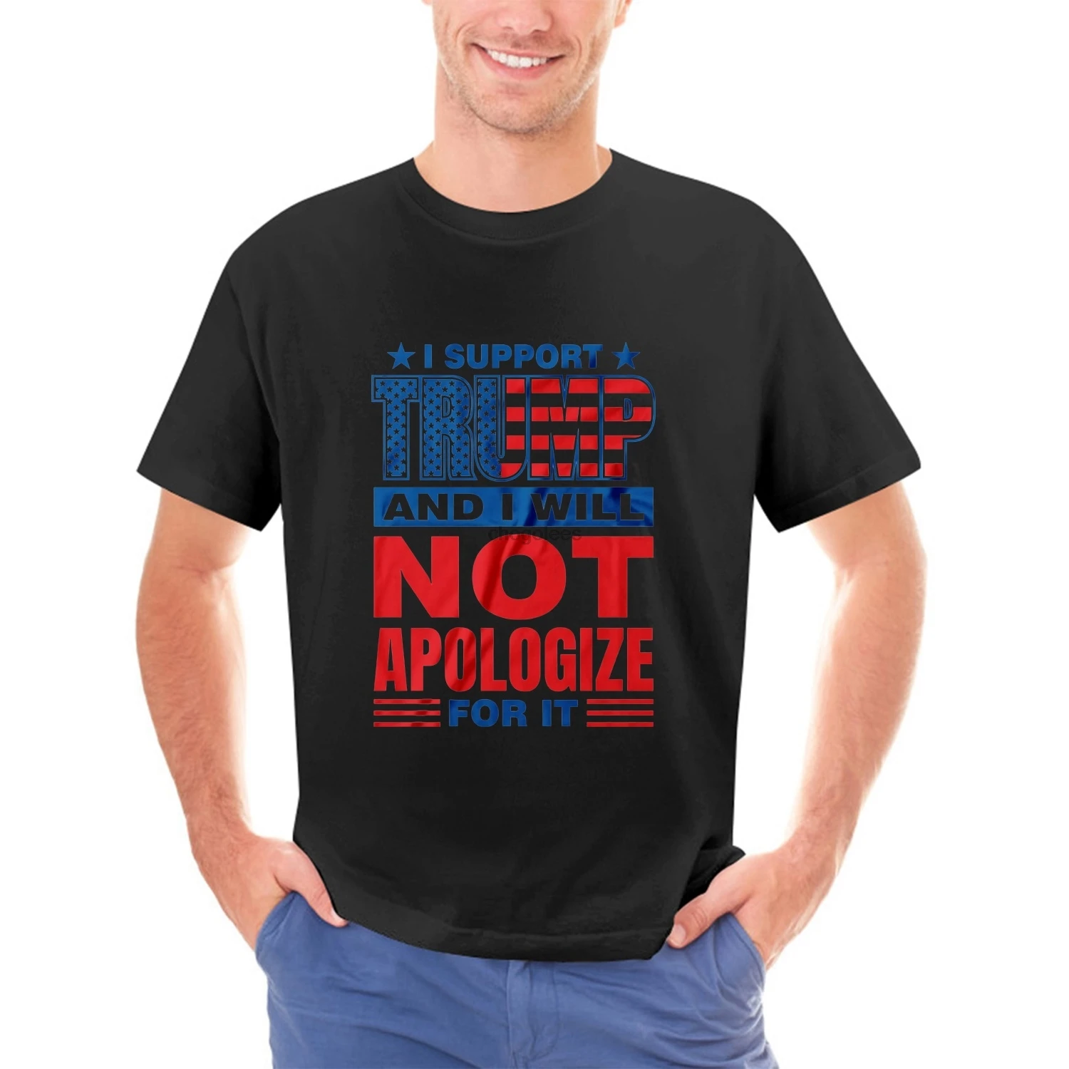 I-Support-Trump-Donald-Trump-Women-Shirt-Men-MAGA-Pro-Trump-T-shirt ...