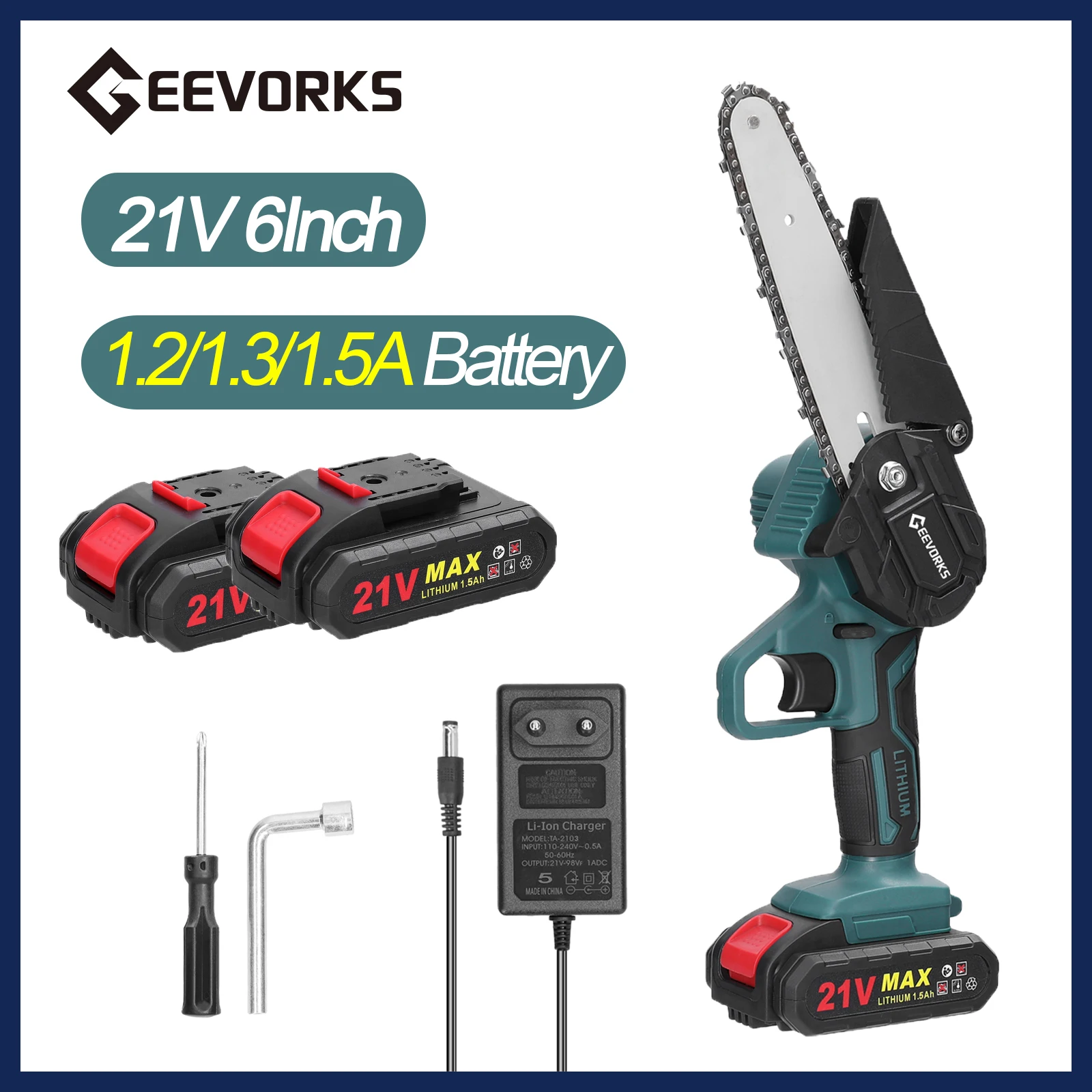 Geevorks-ferramentas-multifuncionais-serra-eletrica-portatil-21v-serras ...