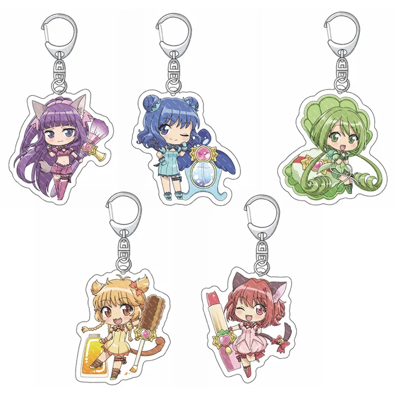 LLavero de Anime Tokyo Mew, figura acrílica, momiya, Ichigo, menta ...