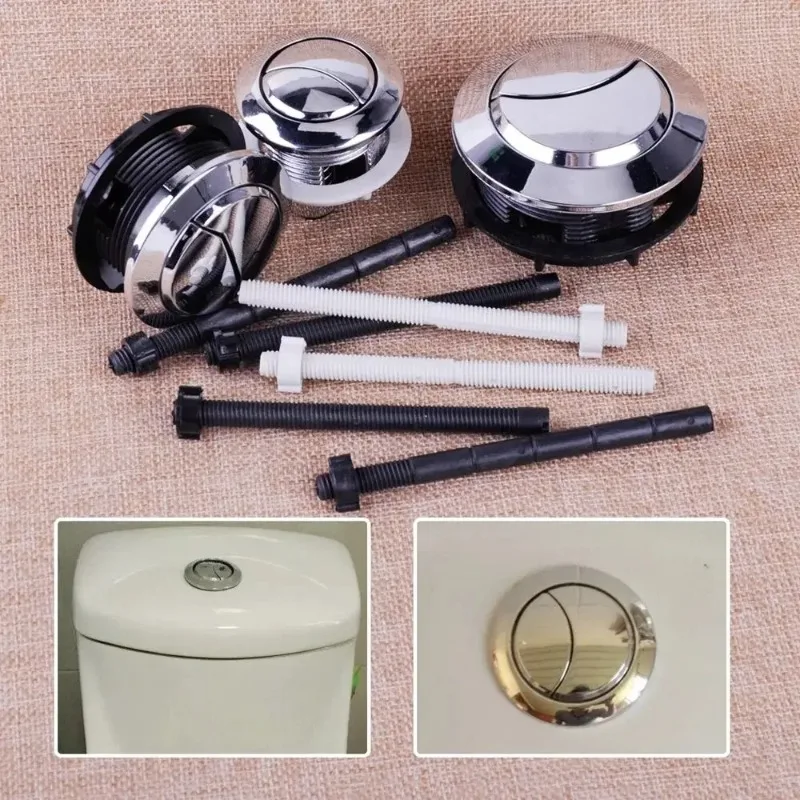 Universal with Thread Accessory Fittings Dual Push Flushing Bathroom ...