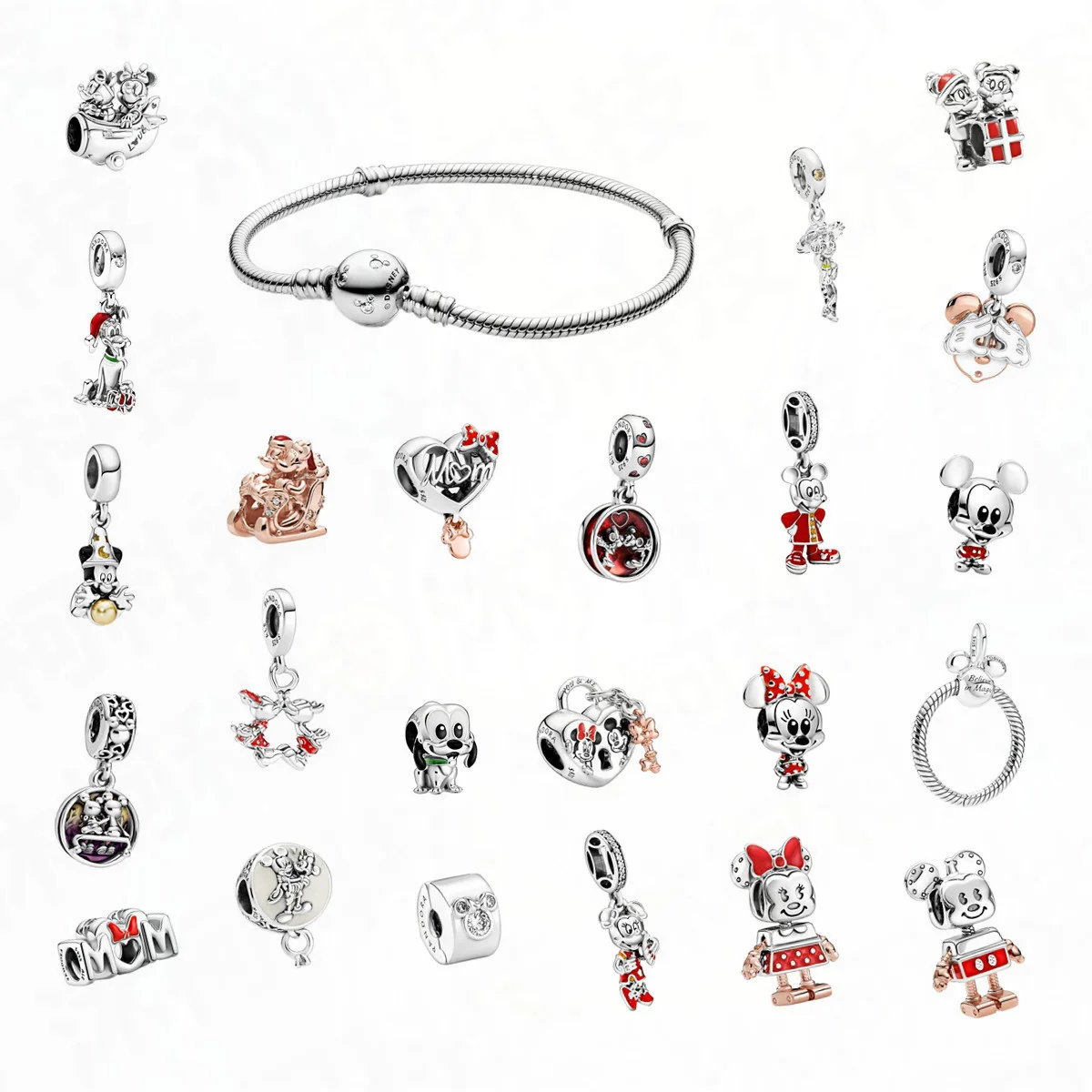 New Disney Pandora Charms 2022 | Pandora Bracelet Charms Disney - 2023 ...