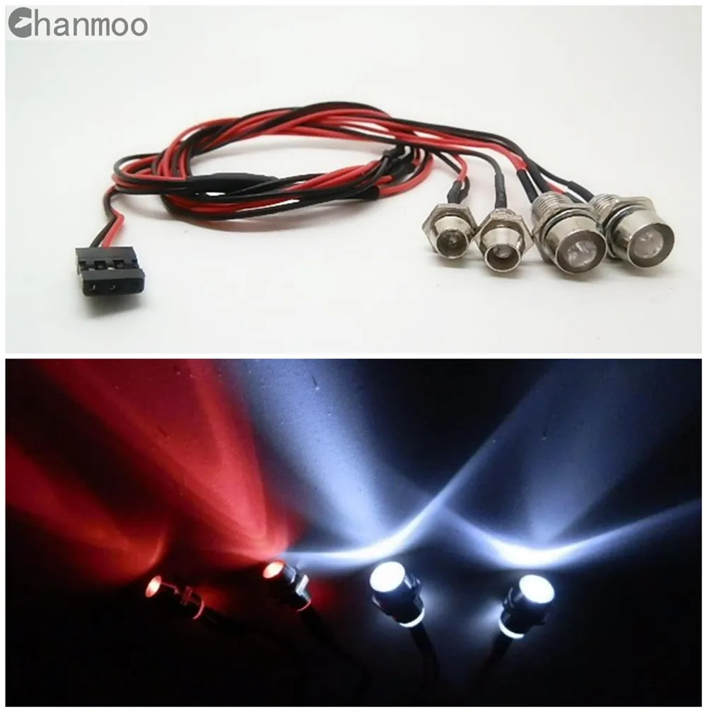 Large Buy LUENIX White Aber LED Surface Strobe Flashing Lights Kit W Rc ...