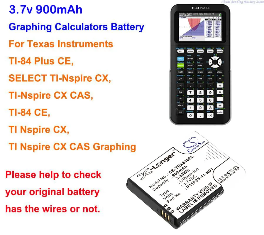 OrangeYu-900mAh-Battery-for-Texas-TI-Nspire-CX-TI-Nspire-CX-CAS ...