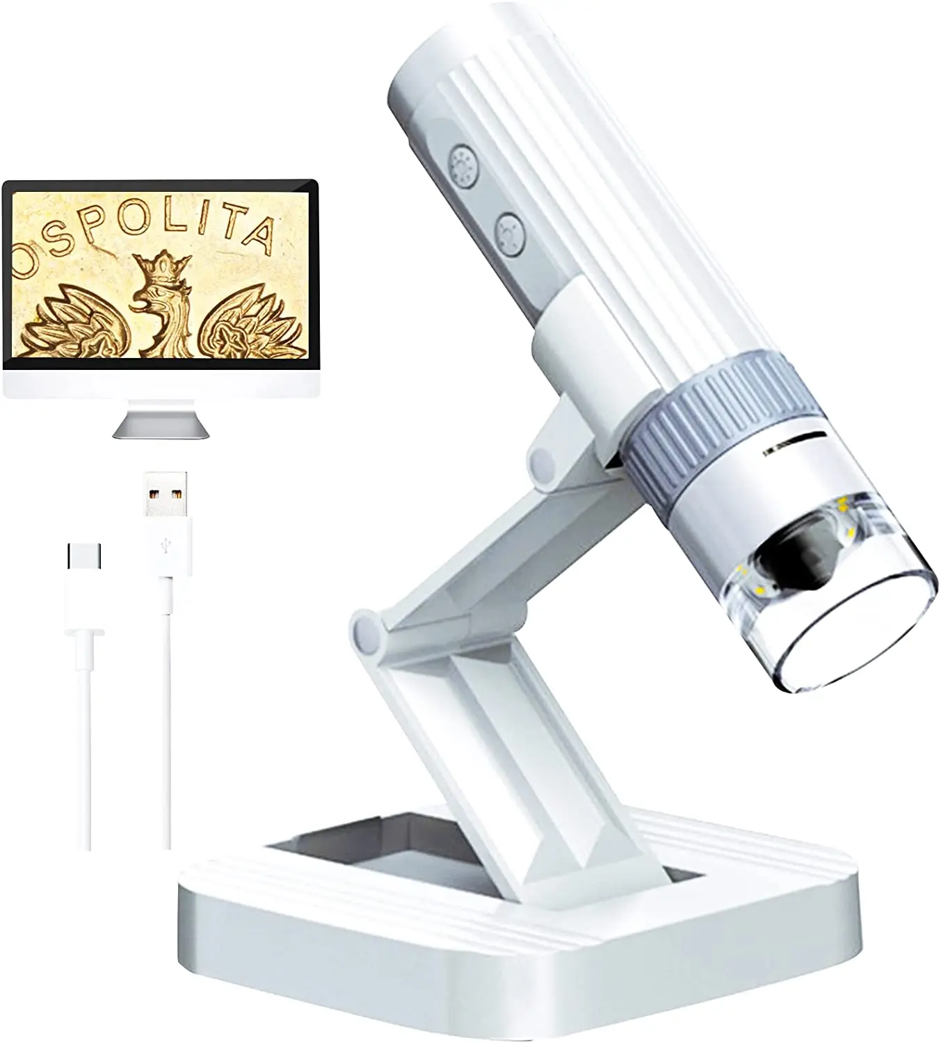 2024-Digital-Microscope-HD-1080P-LED-USB-WiFi-Microscope-Mobile-Phone ...