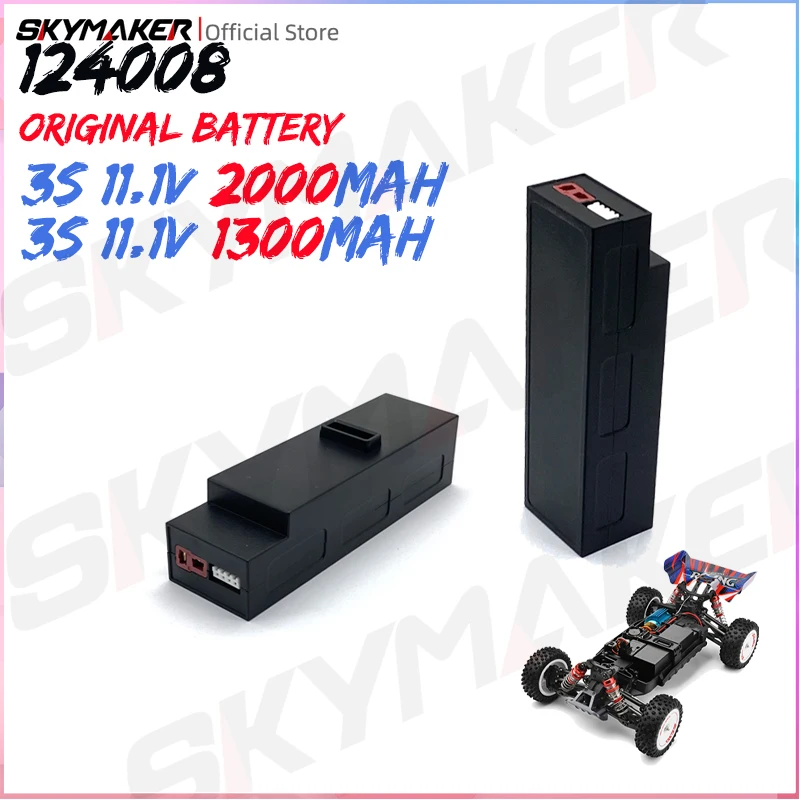 Original-Wltoys-124008-RC-Car-Battery-3S-11-1v-1300mAh-2000mAh-T-Plug ...