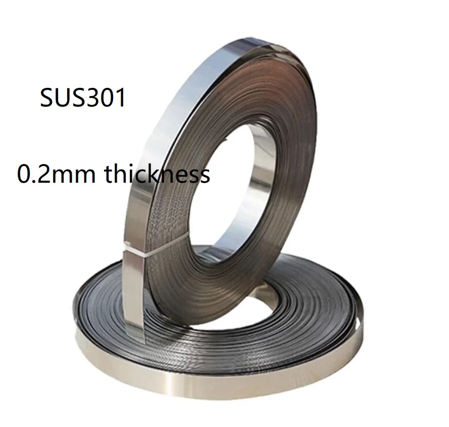 0.2mm thickness 301 stainless steel spring plate SUS301 spring leaf ...