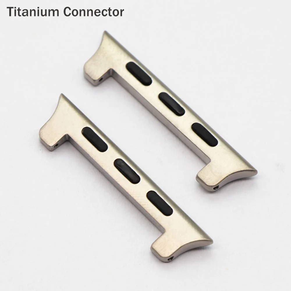 Luxury-Titanium-Adapter-Connector-For-Apple-Watch-Ultra-49mm-8-7-6-5-4 ...