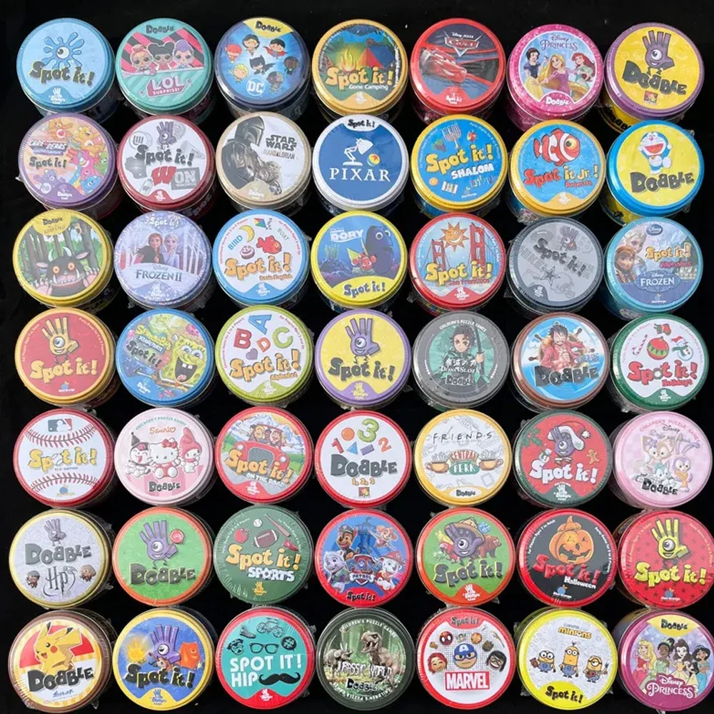 59styles-Dobble-Spot-It-100-Years-Disney-Princess-Paw-Patrol-Pixar ...