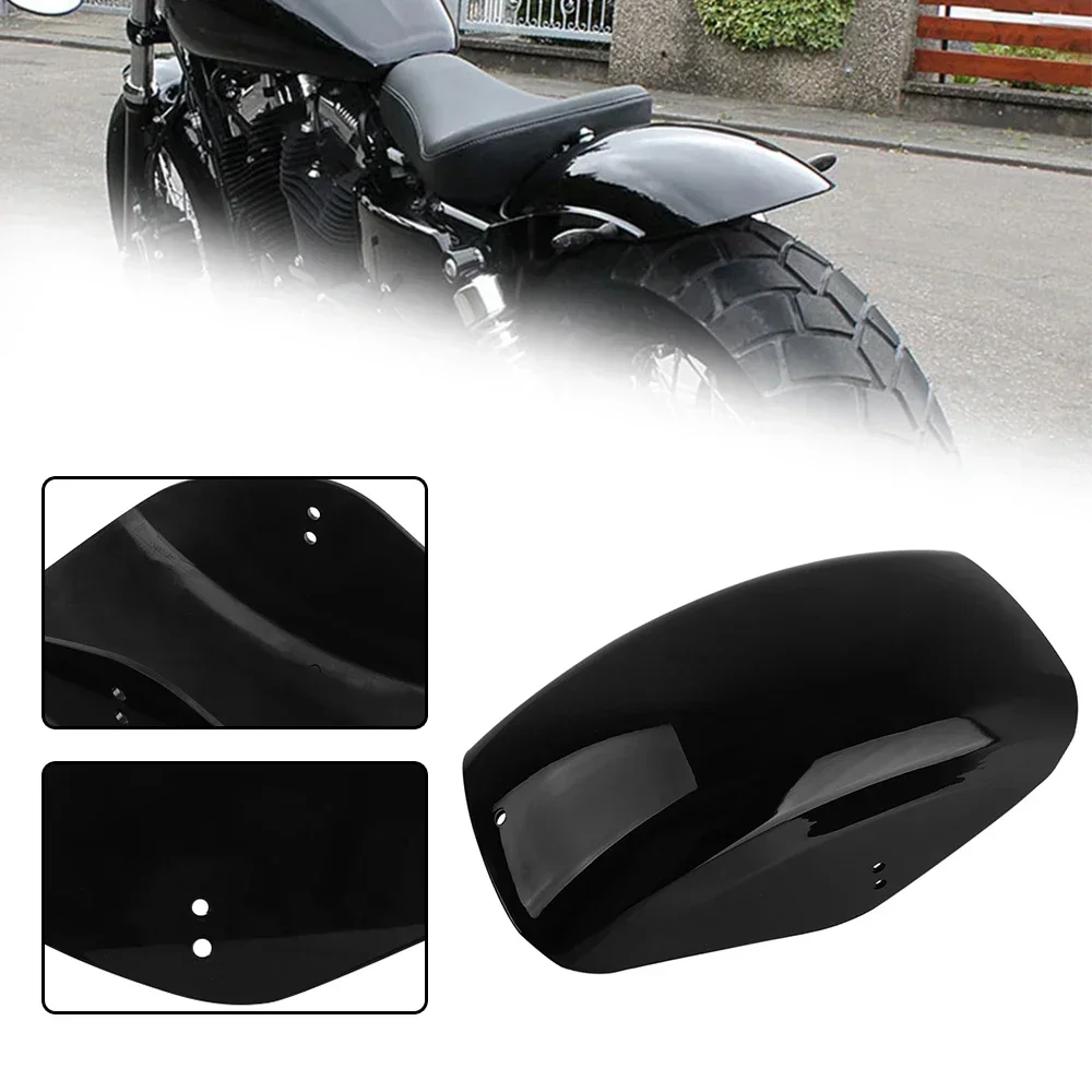 Motorcycle-Rear-Fender-Short-Protection-Mud-Guard-Cover-Light-Black ...