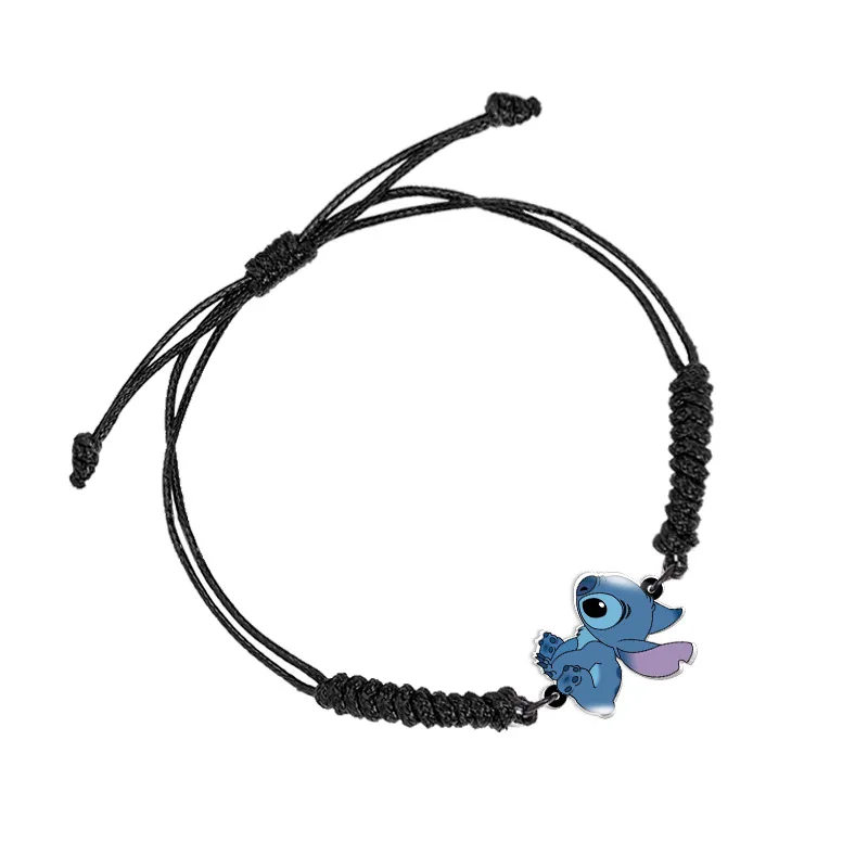 Disney-Anime-Stitch-Bracelet-Lilo-Stitch-Braided-Acrylic-Bracelet ...