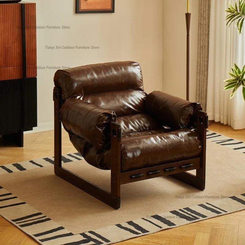 Nordic Creative Lazy Sofa Chair Modern Luxury High-end Living Room Sofa ...