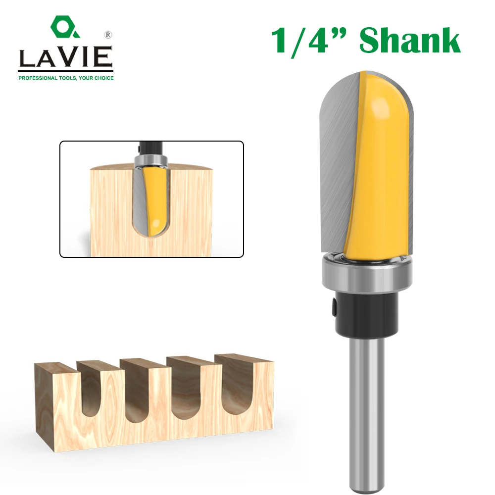 LAVIE-1pc-1-4-Inch-Shank-Diameter-Bowl-Tray-Router-Bit-Round-Nose ...