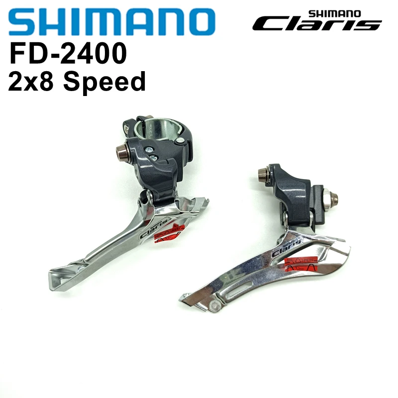 Shimano-Claris-FD-2400-Road-Bike-Front-Derailleur-2x8-Speed-Bicycle ...