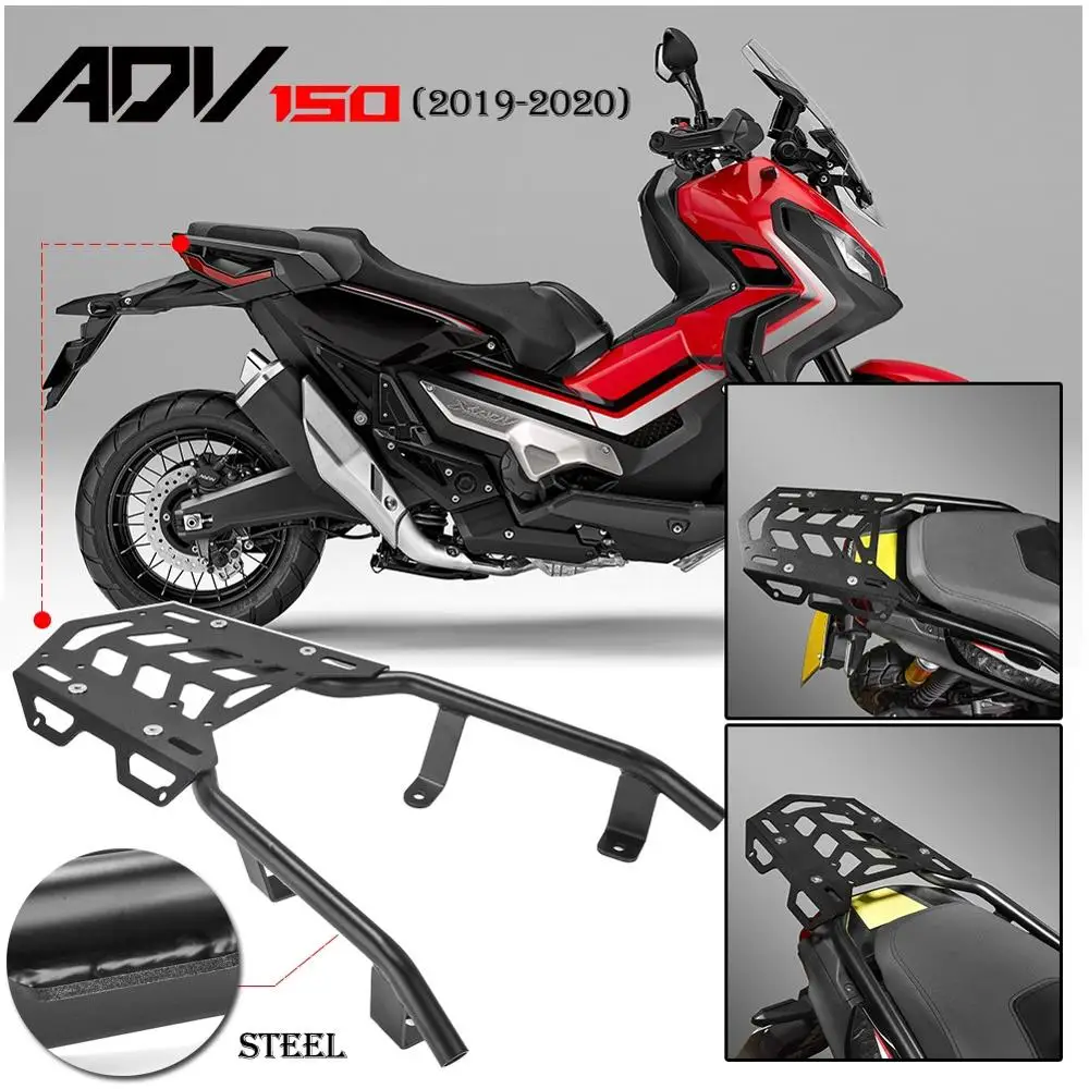 For-2019-2022-Honda-ADV-150-Rear-Passenger-Luggage-Rack-ADV150-Fender ...