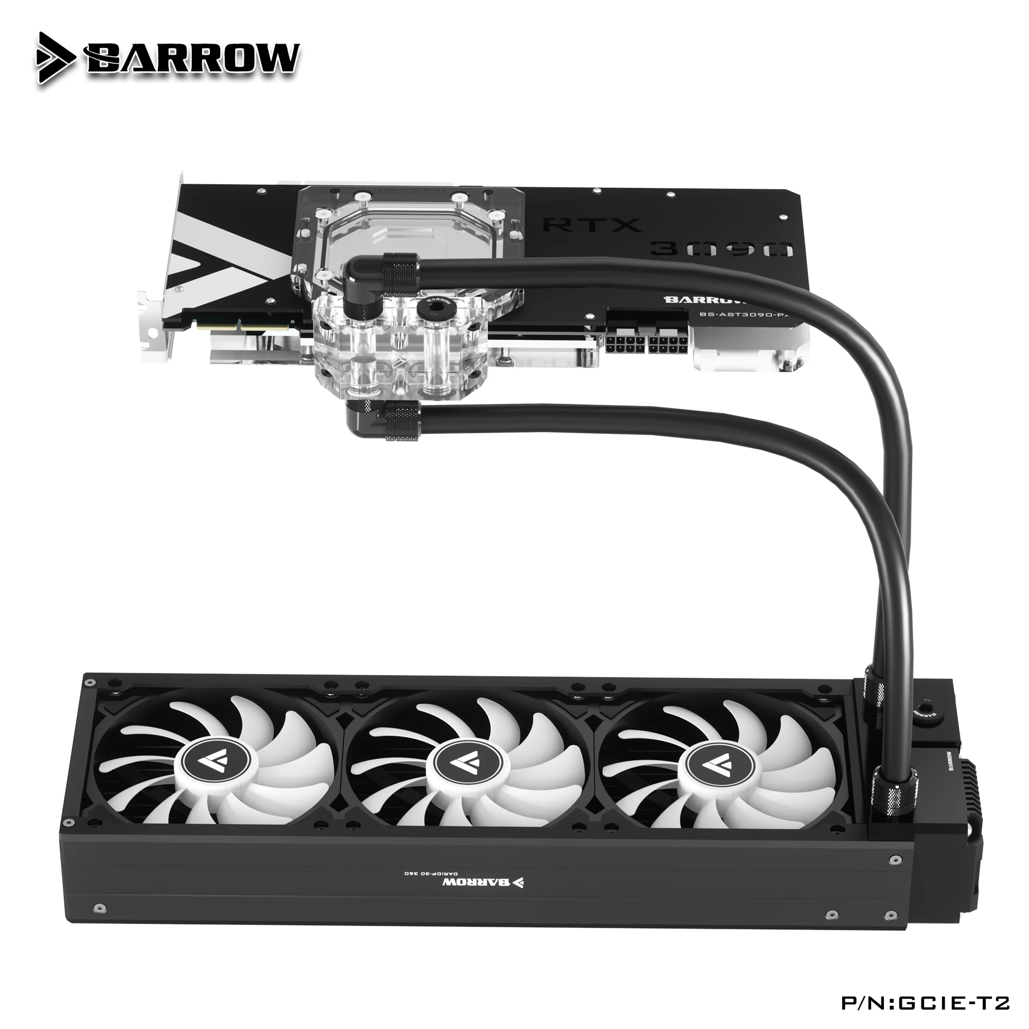 BARROW-GCIE-T1-GCI-T-Water-Cooling-Kit-240mm-360mm-Radiator-17W-PWM ...