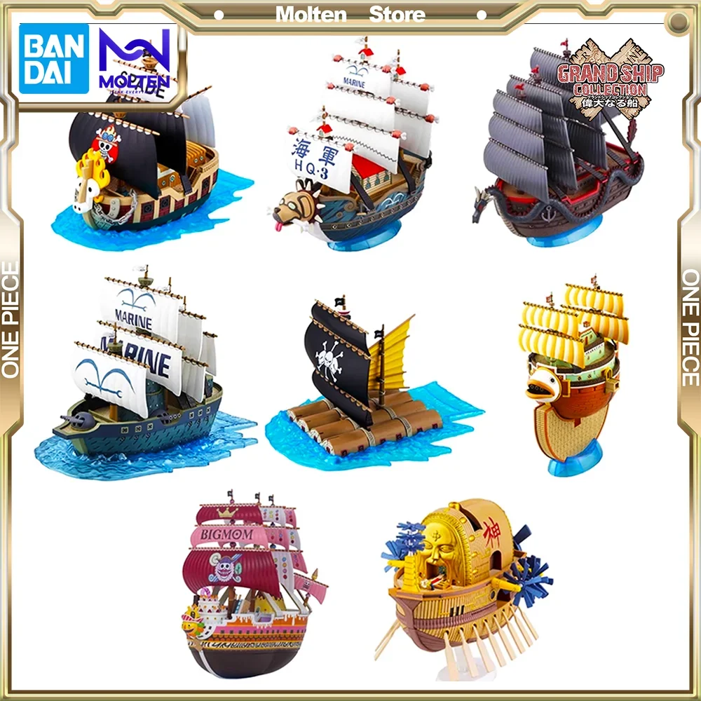 Bandai-One-Piece-Grand-Ship-Collection-Going-Merry-Thousand-Sunny-Red ...
