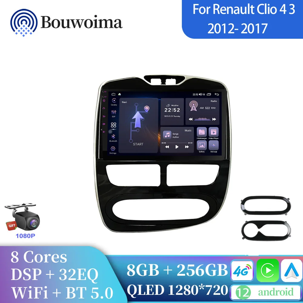 Radio con GPS para coche, reproductor Multimedia con Android 12, 4G ...