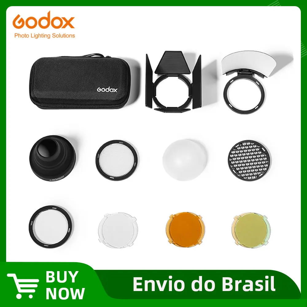 Do-Brasil-Godox-AD200-H200R-Accessories-AK-R1-Barn-Door-Snoot-Color ...