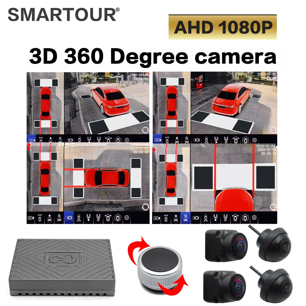 Smartour-2024-New-AHD-1080P-3D-2D-360-Degree-HD-Bird-View-System-Camera ...