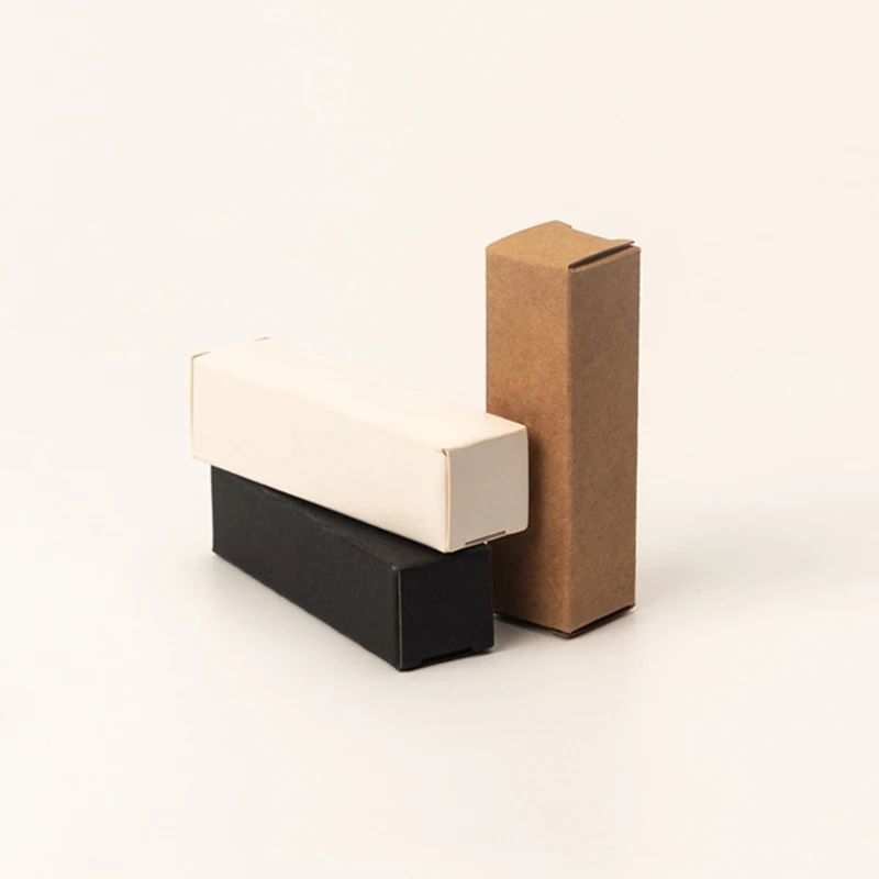 Kraft Paper Lipstick Boxes Colorful Tube Cardboard Packaging Box For ...