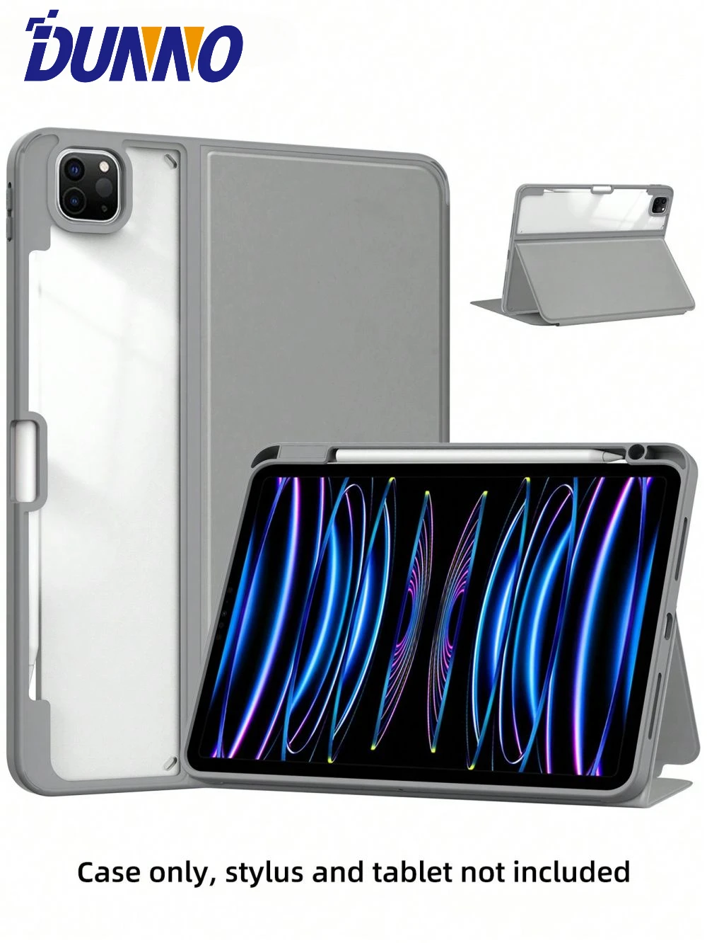 For-iPad-Air4-Air5-Case-Pro11-Pro12-9-Transparent-Back-Cover-for-iPad ...