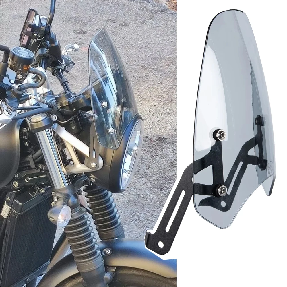 For Triumph Speed Twin 900 Windscreen Motorcycle Windshield Wind Screen ...
