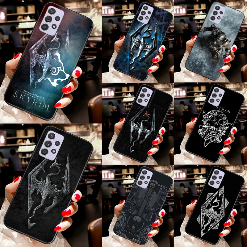 Elder Scrolls V Skyrim Case For Samsung A51 A71 A31 A41 A12 A22 A32 A52 ...