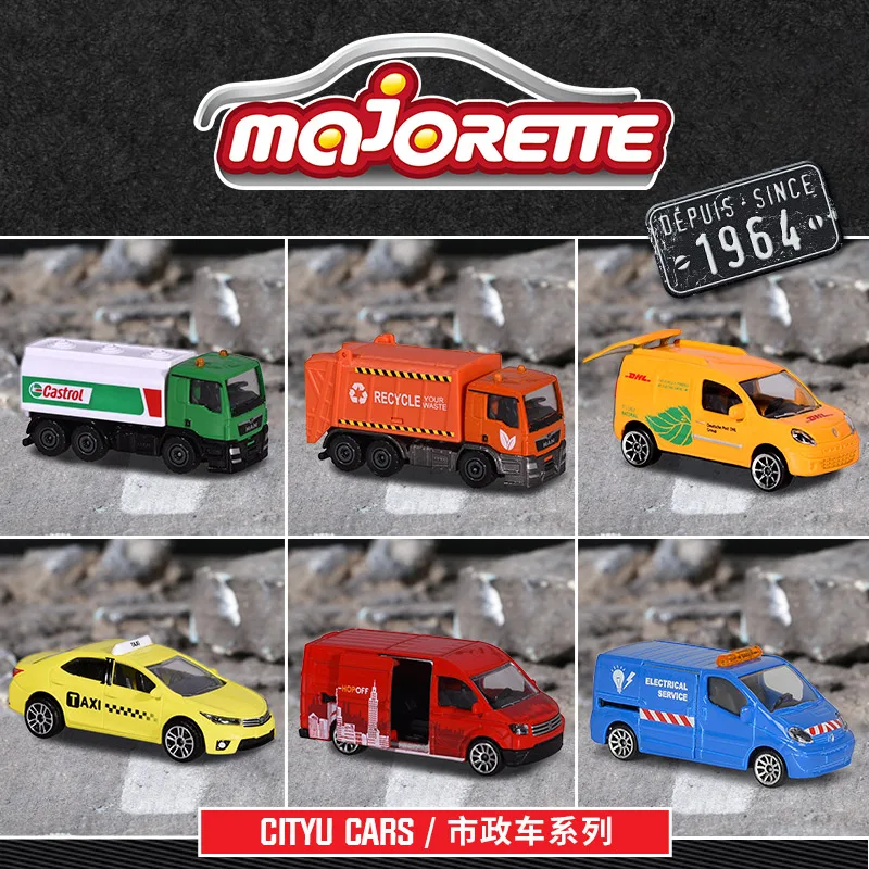 Majorette 7500 1:64 MAN TGS vw Crafter COROLLA ALTIS KANGOO TRAFIC ...