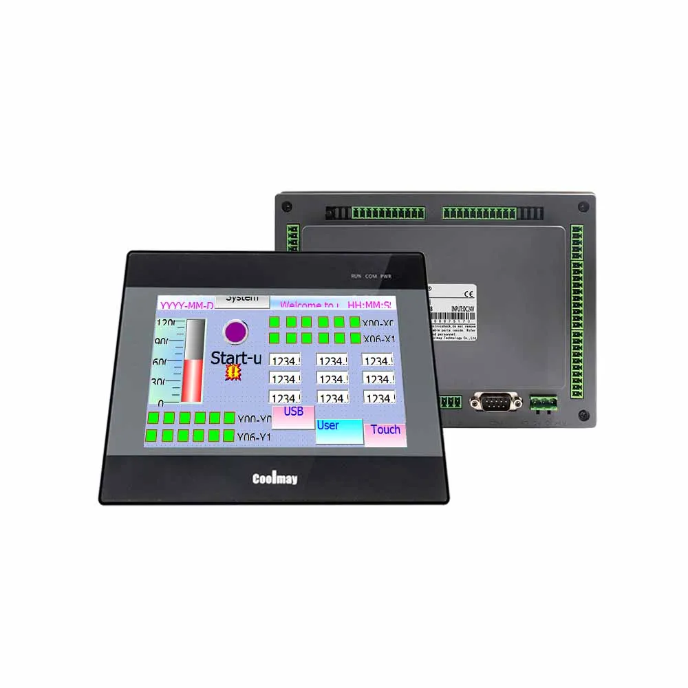Coolmay-Hmi-Plc-Controlador-Integrado-Motor-De-V-lvula-Controle-De ...