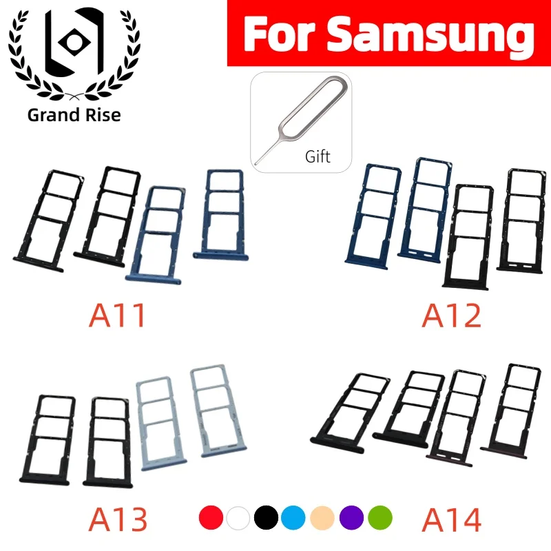 Sim Card Tray Slot For Samsung Galaxy A11 A12 A13 A14 4G 5G Phone SIM ...