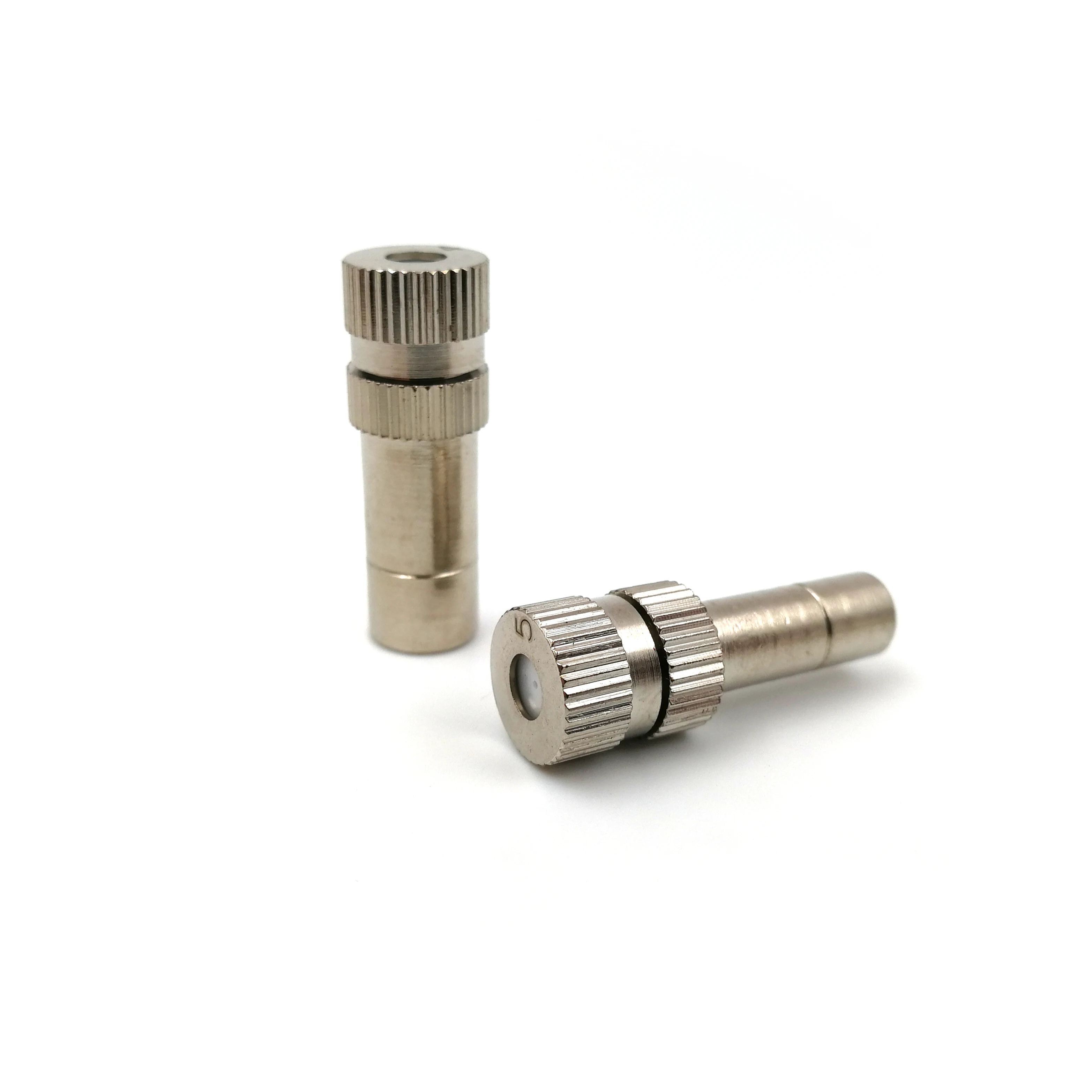 6mm Low Pressure Fine Atomization Nozzles 0.15~0.8mm Brass Misting ...