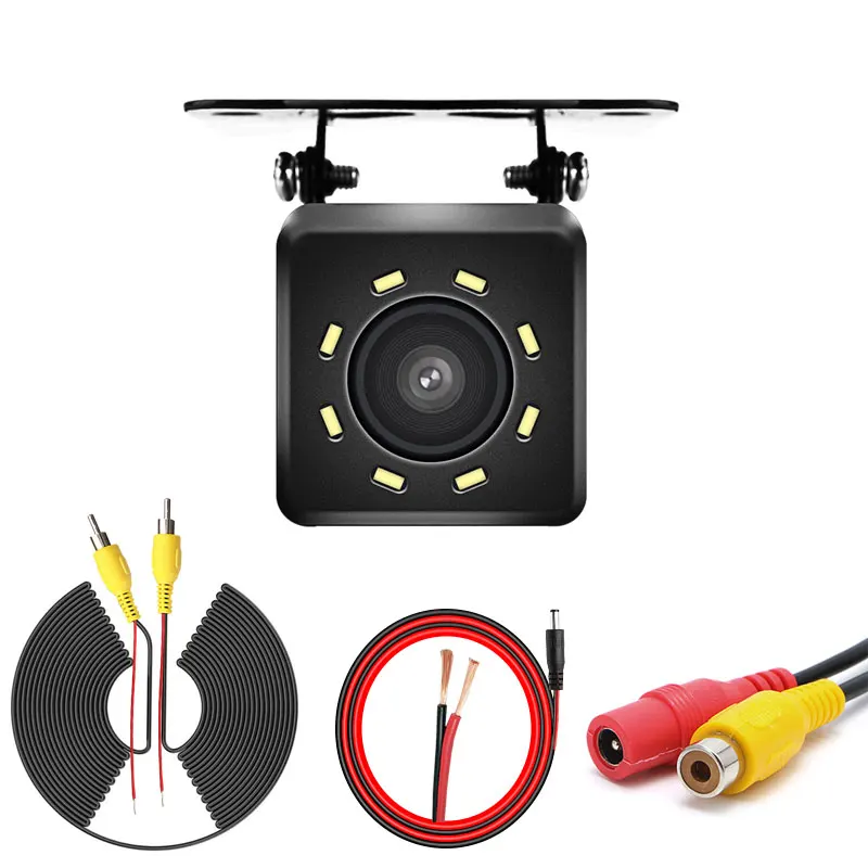 Car-Rear-View-Camera-8-12-LED-Night-Vision-Reversing-Auto-Parking ...