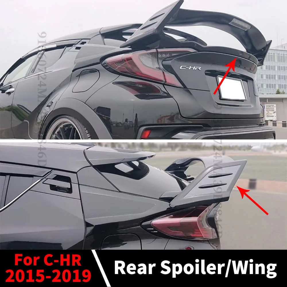 Racing-Sport-Rear-Spoiler-Wing-Tuning-Accessories-Air-Deflector-For ...