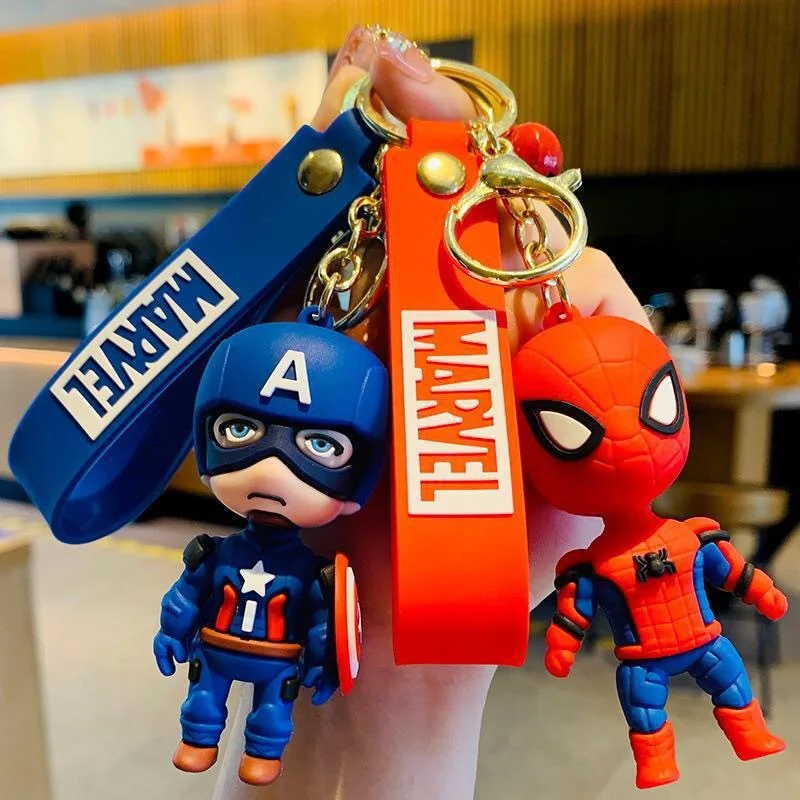 Marvels-Anime-Keyring-The-Avengers-Keychain-Backpack-Men-Pendant-for ...