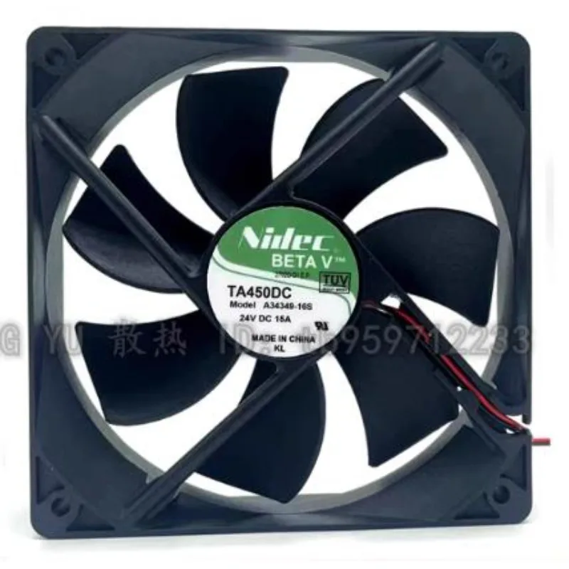 NEW-CPU-Cooler-Fan-for-Nidec-TA450DC-A34349-16S-24V-0-15A-12025-Cooling ...