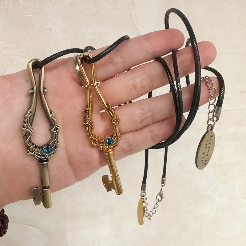 Anime-Movie-Suzume-No-Tojimari-Necklace-Key-Pendant-Metal-Cosplay-Girl ...