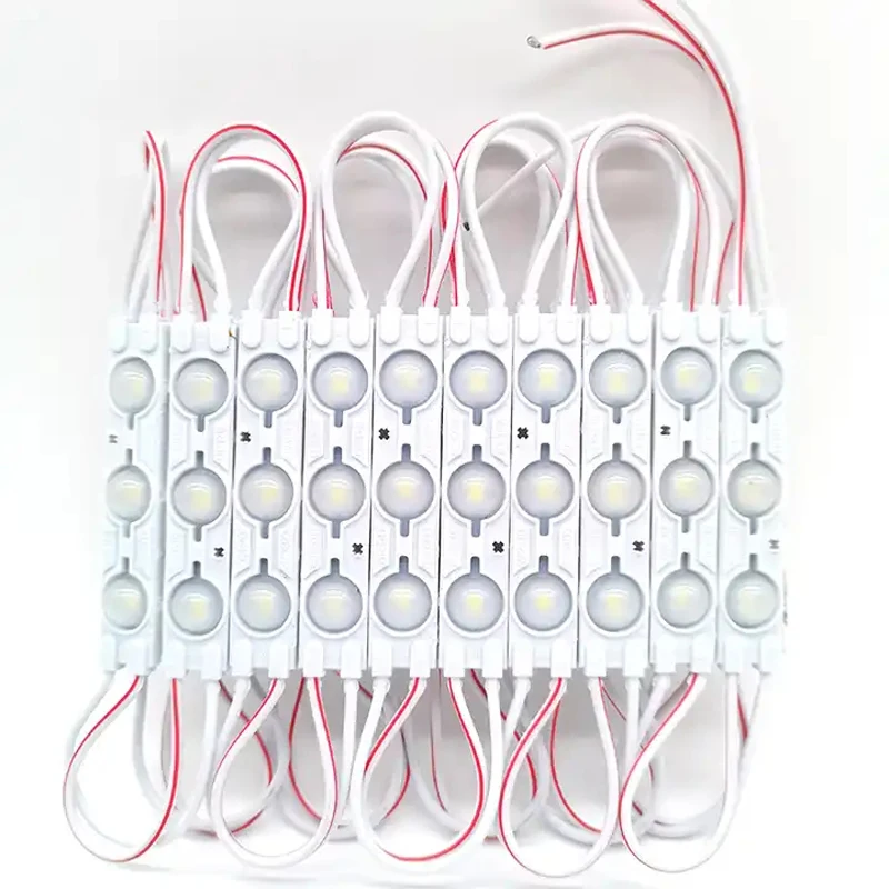 100pcs-High-Brightness-Mini-LED-Module-60mm-11mm-DC12v-3led-Injection ...