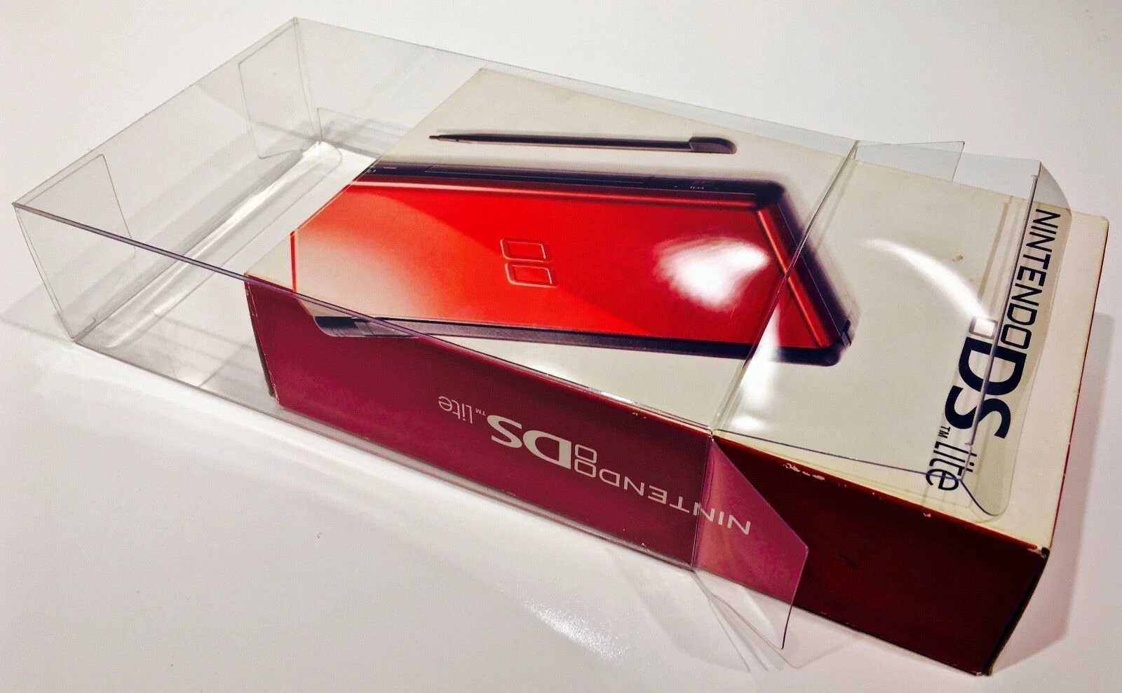 1 Box Protector For NINTENDO DS LITE Original Console Box Display Case ...