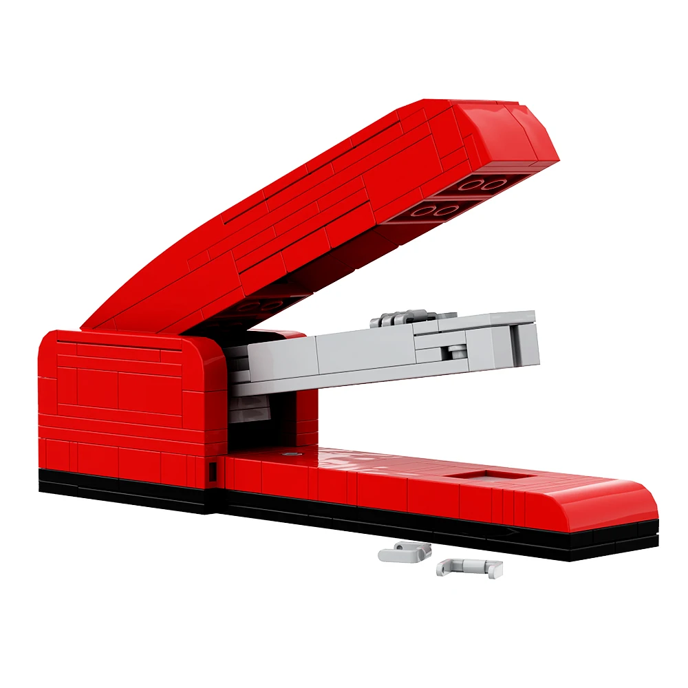 Gobricks-MOC-Office-Space-the-red-Swingline-stapler-Model-Bricks ...